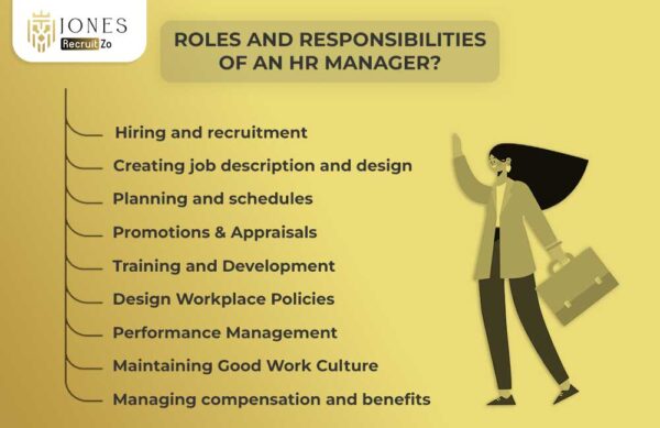 Roles and Responsibilities of HR Manager - Jones RecruitZo